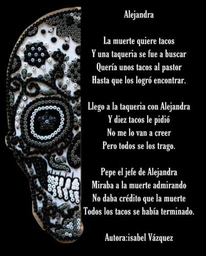 Imágenes De Calaveritas Literarias Calaveras Literarias
