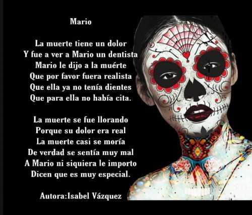 Calaverita a Mario el dentista | Calaveras Literarias